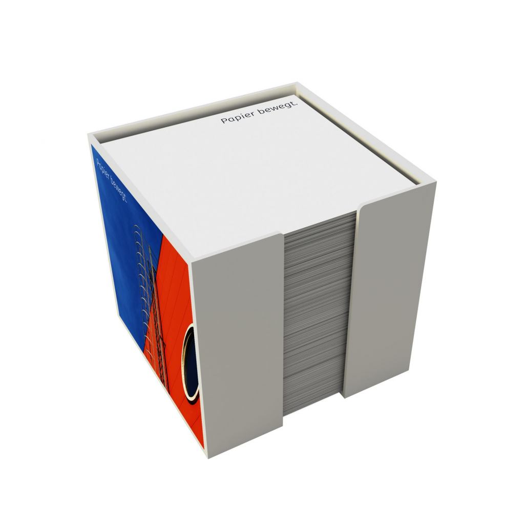 Zettelbox "Trendy" 10 x 10 x 10 cm - Zettelboxen - Zettelblöcke und